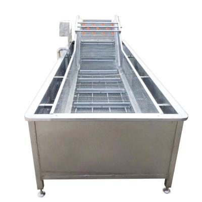 China SUS304 1000kg/h Bubble Washing Machine for Vegetables Fruits Cleaning Processing for sale