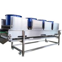 China 304 Stainless Steel Potato Chips Drying Machine 600 kg/h Cold Air Fruit Vegetable Dryer for sale
