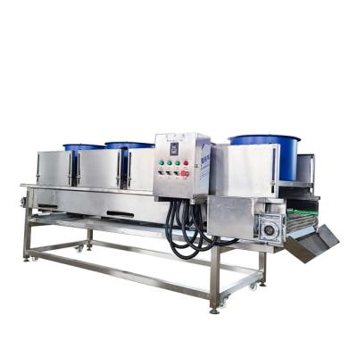 China Industrial Fruit Vegetable Drying Machine 5000x1200x1480mm PLC Touch Screen 1000kg/h for sale