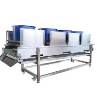China 1000kg/h Onion Fruit Vegetable Dehydration Machine Low Consumption Air Drying for sale