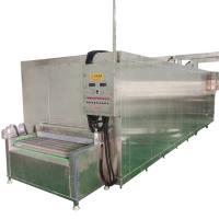 China 300 kg/h IQF Tunnel Freezing Machine for French Fries Fish Seafood 40 kW for sale