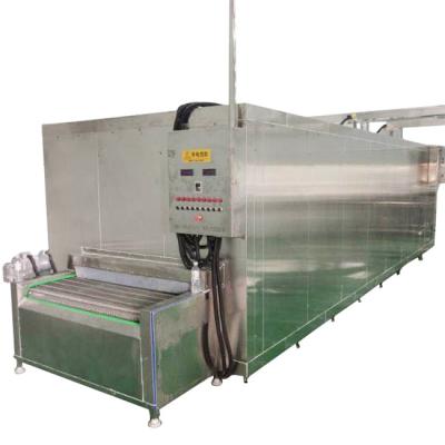 China 300 kg/h IQF Tunnel Freezing Machine for French Fries Fish Seafood 40 kW for sale