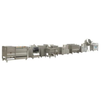 China Semi-Automatic Potato Chips French Fries Production Line 50kg/H Blanching Machine for sale