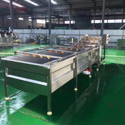 China 800kg/H Cherry Bubble Washing Machine Automatic Transmission Food Grade Stainless Steel for sale