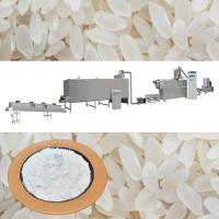 China Twin Screw Food Extruder 260kg/h Artificial Rice Production Line Intelligent Control for sale