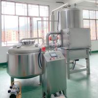 China 304 Stainless Steel Vacuum Frying Machine 100kg Batch Steam Heating 380V for sale