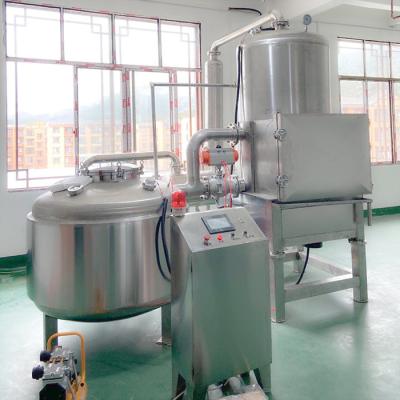 China 304 Stainless Steel Vacuum Frying Machine 100kg Batch Steam Heating 380V for sale