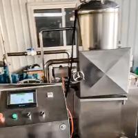 China 3 Phase Cucumber Vacuum Industrial Frying Machine 50kg/Batch for sale
