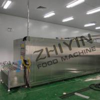 China SUS304 Automatic Vegetable Food Freezing Machine 1000KG/H for sale