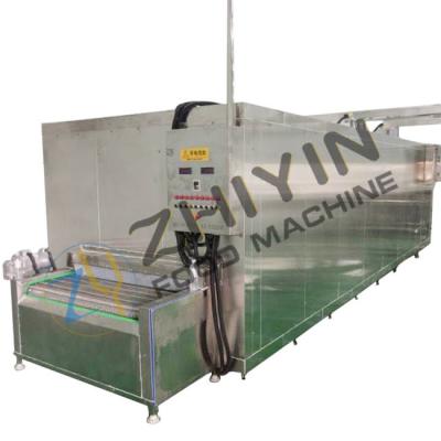 China Food Tunnel Type IQF Machine 300kg/h Seafood Quick Freezing Freezer for sale