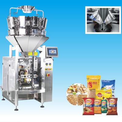 China Automatic 420W Fries Snacks Food Packaging Machine 50bag/Min for sale