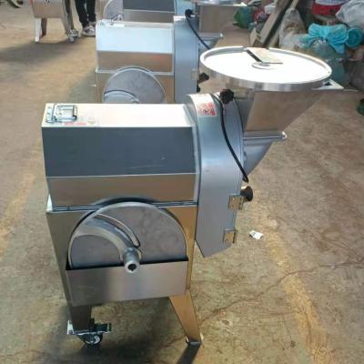 China 1500W 3mm Vegetable Cutting Machine Pineapple Slicer Dicing Machine 220V for sale