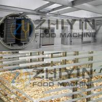 China Industrial Marshmallow Freeze Drying Machine PLC Control 100kg Batch 10m2 Shelf Area for sale