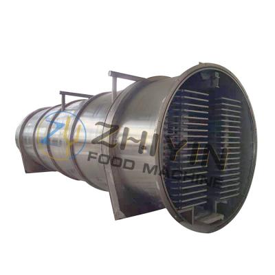 China Industrial Vacuum Freeze Dryer 65kW 40L/min Fruit Vegetable Drying Machine for sale