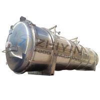 China Industrial Vacuum Freeze Dryer 100kg Batch Lyophilizer Machine for Fruits Vegetables for sale