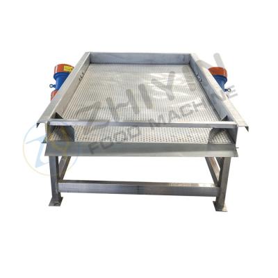 China Vibration Vegetable Dewatering Machine 1000kg/H Potato Chips Drying Machine for sale