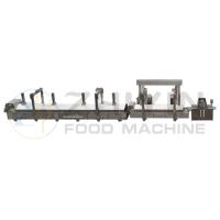 China Stainless Steel 304 Cassava Potato Chip Making Machine Steam Heating for sale