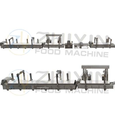 China Full Automatic French Fries Production Line 304SUS 100kg/h to 2000kg/h for sale