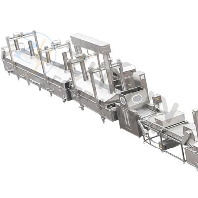 China Industrial Banana Slice Potato Chips French Fries Production Line 200kg/H for sale