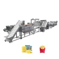 China 2000kg/H Potato French Fries Making Machine Continuous for sale