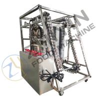 China LPG Automatic Barbecue Machine 65 Skewers 25W Motor Commercial BBQ Rotisserie for sale