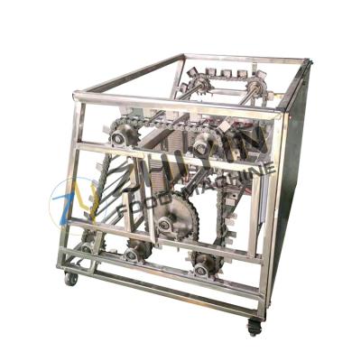 China LPG Heating Kebab Machine 32 Skewers Barbecue Machine for sale