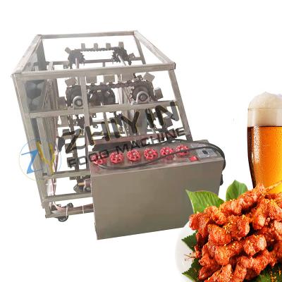 China LPG Heating Adjustable Speed Automatic Mutton Skewers Barbecue Machine 680x680x700mm 25W for sale