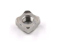 China Stainless Steel A2 Square Weld Nut DIN928 Plain for Automobile Manufacturing for sale