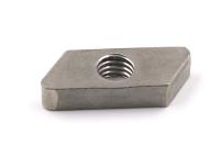 China Stainless Steel A2 Square Nut M8 22x12x6 for Furniture Industrial Use for sale