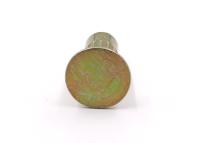 China Zinc Plated Flat Head Blind Nut with Straight Knurls Used Construction Fields for sale