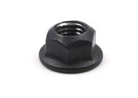 China DIN6926 Grade 10 Black Steel Prevailing Torque Hexagon Nuts M10 for Automotive Use for sale