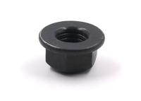 China DIN6926 Grade 10 Black Steel Prevailing Torque Hexagon Nuts M10 for Automotive Use for sale