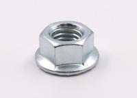 China Galvanized DIN6923 Steel Grade 8 Hex Flange Nuts with Serrations for sale