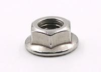 China Stainless Steel A2 M3-M24 DIN6923 Hex Flange Nuts with Serrations for sale