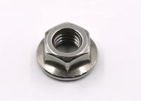 China Stainless Steel A2 M3-M24 DIN6923 Hex Flange Nuts with Serrations for sale