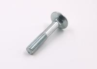 China DIN603 Grade 4.8 Galvanized Carriage Bolts M5-M20 15mm-300mm Length Industrial Fasteners for sale