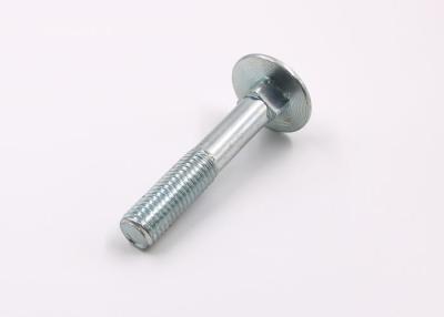 China DIN603 Grade 4.8 Galvanized Carriage Bolts M5-M20 15mm-300mm Length Industrial Fasteners for sale