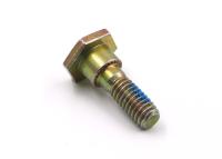 China Grade 5 Hex Head Shoulder Bolt 5/16 NC with Nyloc Nylon Torque Patch Yellow Zinc Plated for sale