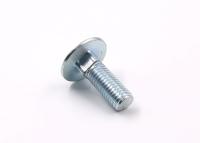 China Mushroom Head Grade 4.8 Galvanized Carriage Bolts Fully Threaded With Square Neck for sale