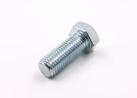 China Galvanized Full-Threaded Grade 4.8 Steel Hex Head Screw DIN933 for sale