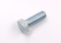 China Galvanized Full-Threaded Grade 4.8 Steel Hex Head Screw DIN933 for sale
