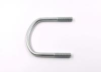 China Galvanized Mild Steel Grade 4.8 U-bolts Used for Fixing Pipes for sale