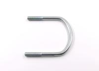 China Galvanized Mild Steel Grade 4.8 U-bolts Used for Fixing Pipes for sale
