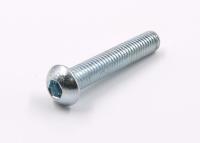 China Galvanized Steel Full-Threaded Grade 10.9 Socket Round Head Screws M3-M16 6mm-320mm for sale