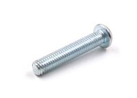 China Galvanized Steel Full-Threaded Grade 10.9 Socket Round Head Screws M3-M16 6mm-320mm for sale