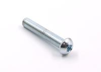 China Galvanized Steel Full-Threaded Grade 10.9 Socket Round Head Screws M3-M16 6mm-320mm for sale