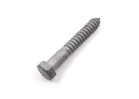 China Hot Dip Galvanized DIN571 Hex Wood Screws 20x125mm Multi Purpose Fasteners for sale