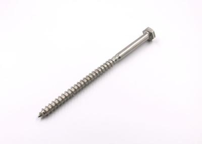 China A2 Stainless Steel Hex Head Wood Screws DIN571 4mm-20mm for Interior Decoration for sale