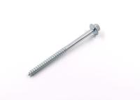 China Zinc Plated Q195 Steel Hex Flange Head Wood Screws 4mm-20mm for Construction for sale