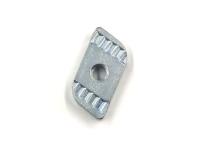 China Special Custom-made Galvanized Square Nuts Used with Channel Steel for sale